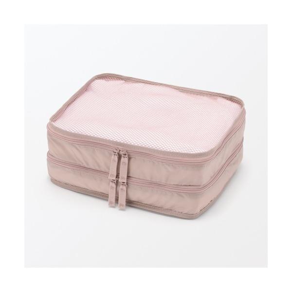 ZOZO問い合わせ番号:107997611ショップ:無印良品，ムジルシリョウヒンブランド:無印良品，ムジルシリョウヒン商品名:ポリエステルたためる仕分けケース　ダブルタイプＳ　約２０×２６×１０ｃｍカテゴリ:雑貨/ホビー>トラベルグッ...