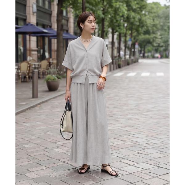 ZOZO問い合わせ番号:107997776ショップ:STYLE DELI，スタイルデリブランド:STYLE DELI，スタイルデリ商品名:エンボスカットソーパンツセットアップカテゴリ:トップス>Tシャツ/カットソーブランド品番:236...