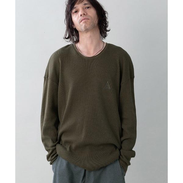 ZOZO問い合わせ番号:107998890ショップ:CMB by CAMBIO，シーエムビー バイ カンビオブランド:EGO TRIPPING，エゴトリッピング商品名:mlt5726-WOOL THERMAL-TEE embroidery ...