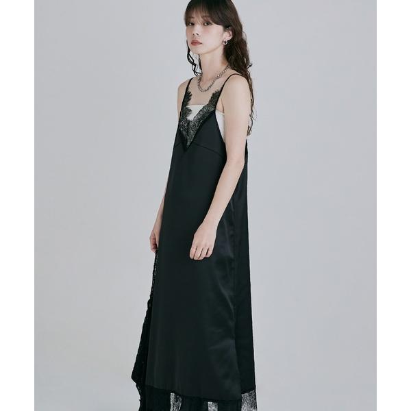 ZOZO問い合わせ番号:107999206ショップ:bflat，ビーフラットブランド:etoll.，エトル商品名:ランジェリー風サテンレースキャミワンピカテゴリ:ワンピース/ドレス>ワンピースブランド品番:et0420008797素材...