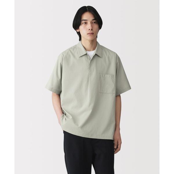 ZOZO問い合わせ番号:107999339ショップ:無印良品，ムジルシリョウヒンブランド:無印良品，ムジルシリョウヒン商品名:紳士　風を通す半袖布帛ポロシャツカテゴリ:トップス>ポロシャツブランド品番:4548076936343素材:...