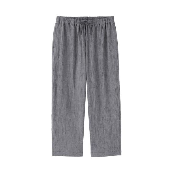 ZOZO問い合わせ番号:107999348ショップ:無印良品，ムジルシリョウヒンブランド:MUJI Labo，ムジラボ，無印良品，ムジルシリョウヒン商品名:〔MUJI Labo〕男女兼用　高島ちぢみイージーパンツカテゴリ:パンツ>その...