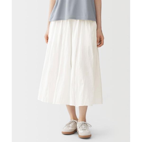 ZOZO問い合わせ番号:107999355ショップ:無印良品，ムジルシリョウヒンブランド:無印良品，ムジルシリョウヒン商品名:婦人　不揃い楊柳　イージースカートパンツカテゴリ:パンツ>その他パンツブランド品番:455072308222...