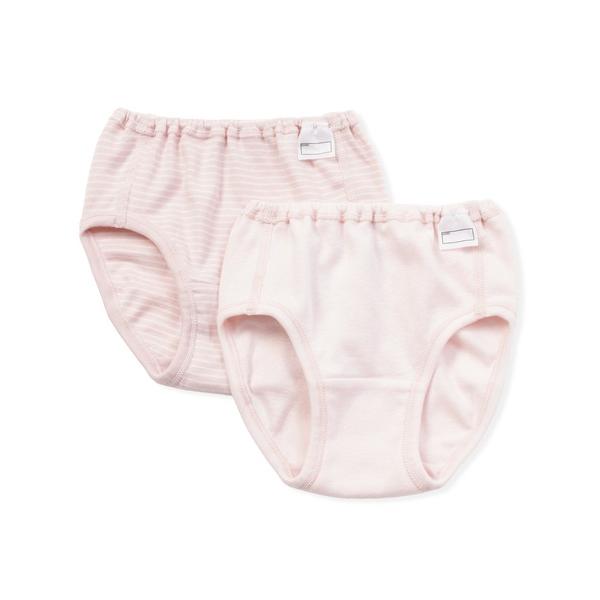 ※このアイテムは返品・交換対象外商品です。ZOZO問い合わせ番号:107999367ショップ:無印良品，ムジルシリョウヒンブランド:無印良品，ムジルシリョウヒン商品名:ベビー　フライス編みショーツ　２枚組カテゴリ:アンダーウェア>ショ...