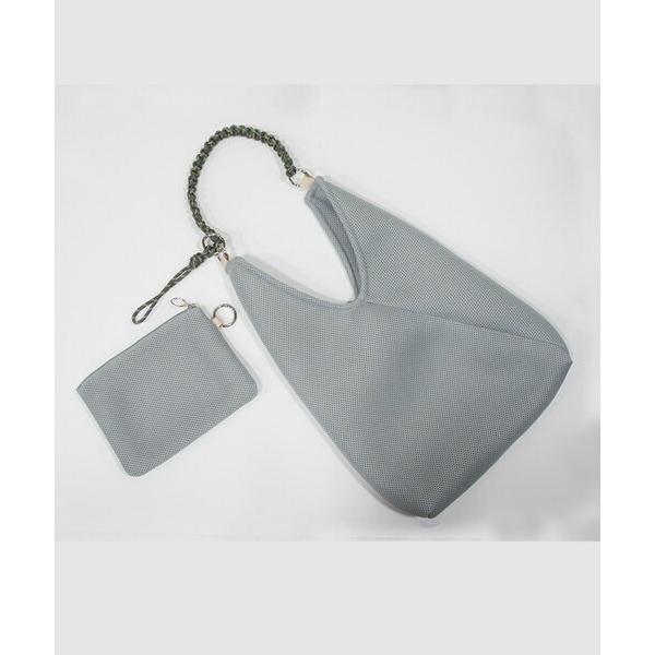 ZOZO問い合わせ番号:107999677ショップ:BIRTHDAY BAR，バースデイバーブランド:BIRTHDAY BAR，バースデイバー商品名:PARACOPD HANDLE MESH TOTEカテゴリ:バッグ>トートバッグブラ...