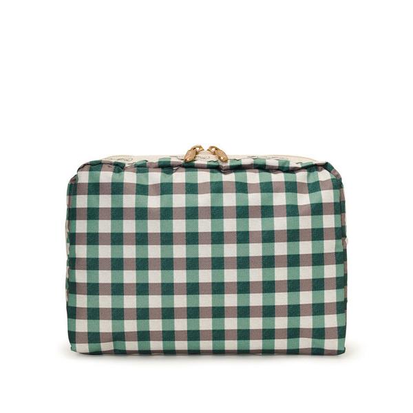 ZOZO問い合わせ番号:108034043ショップ:LeSportsac，レスポートサックブランド:LeSportsac，レスポートサック商品名:EXTRA LARGE RECTANGULAR COSMETIC フォレストギンガムカテゴリ:...