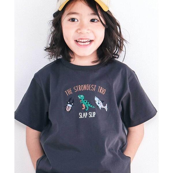 ZOZO問い合わせ番号:108035898ショップ:BEBE ONLINE STORE，ベベ オンラインストアブランド:SLAP SLIP，スラップスリップ商品名:【スララク/吸汗速乾/接触冷感/オーガニックコットン】わくわく男の子半袖Tシ...
