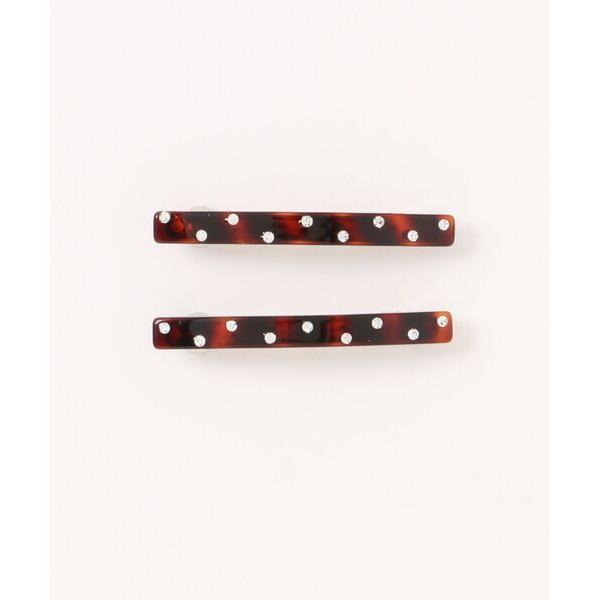 ZOZO問い合わせ番号:108037079ショップ:COLLARS，カラーズブランド:LINFA　，リンファ商品名:バレッタ2個セット/アクリルビジューミニスクエアカテゴリ:ヘアアクセサリー>バレッタ/ヘアクリップブランド品番:LNK...