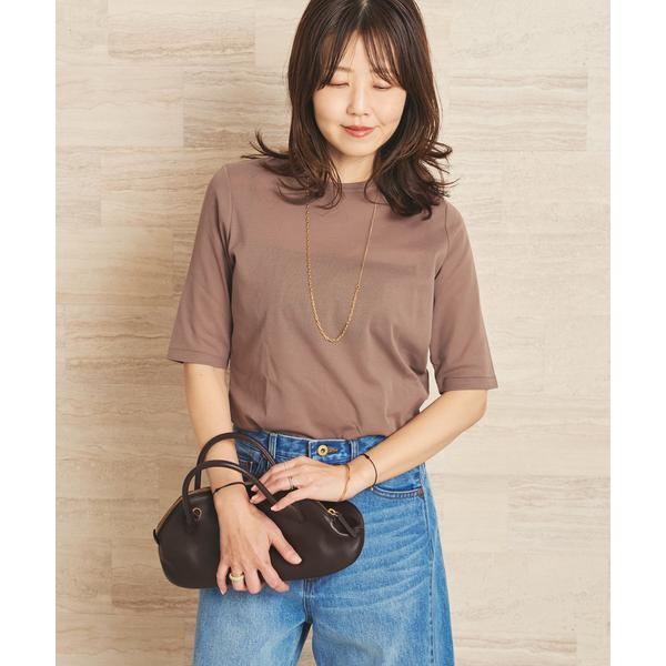 ZOZO問い合わせ番号:108037187ショップ:Plage，プラージュブランド:Plage，プラージュ商品名:《一部店舗・WEB限定》LIGHT SHEER ハーフスリーブ Tシャツカテゴリ:トップス>Tシャツ/カットソーブランド...