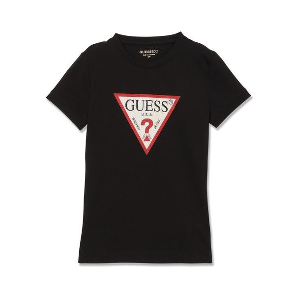 ZOZO問い合わせ番号:108038578ショップ:GUESS，ゲスブランド:Guess，ゲス商品名:ORIGINAL Hotfix Tee Tシャツ 半袖 ロゴTシャツカテゴリ:トップス>Tシャツ/カットソーブランド品番:W6YI5...