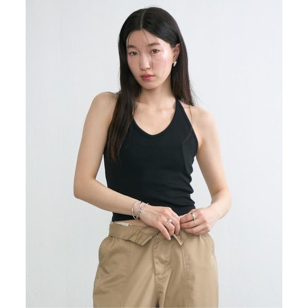 ZOZO問い合わせ番号:108038923ショップ:Avenue，アヴェニューブランド:NUJOH，ヌゾ商品名:Back Ribbon Halter Top / バックリボンホルタートップカテゴリ:トップス>タンクトップブランド品番:...