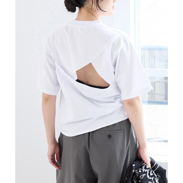 ZOZO問い合わせ番号:108039259ショップ:IENA，イエナブランド:IENA，イエナ商品名:FOLKIN' VIOLETTE ROOM BACK OPEN TEE Tシャツ FVR26411カテゴリ:トップス>Tシャツ/カッ...