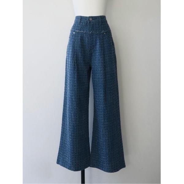 ZOZO問い合わせ番号:108040157ショップ:THETOVE，ザトーべブランド:swane，スワネ商品名:nep panel denimカテゴリ:パンツ>デニムパンツブランド品番:nsw2606素材:[ 素材 ] 綿 100% ...