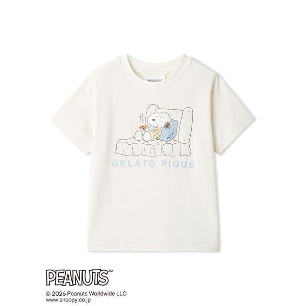 ZOZO問い合わせ番号:108041164ショップ:gelato pique，ジェラート　ピケブランド:gelato pique，ジェラートピケ商品名:「PEANUTS」「KIDS」「接触冷感」ワンポイントTシャツカテゴリ:ルームウェア&g...