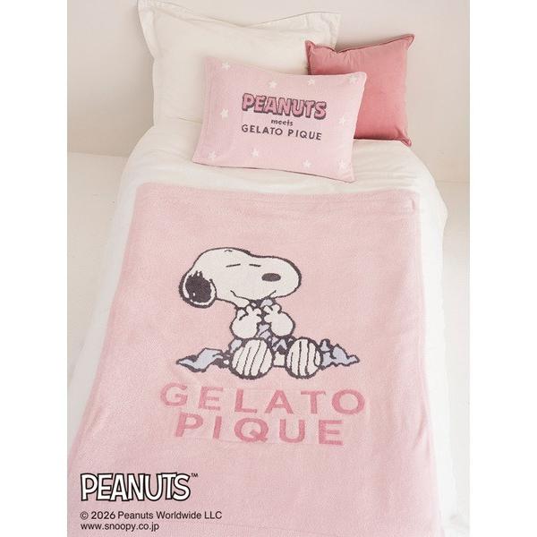 ZOZO問い合わせ番号:108041178ショップ:gelato pique，ジェラート　ピケブランド:gelato pique Sleep，ジェラートピケスリープ商品名:【PEANUTS】【Sleep】スムーズィージャガードハーフケットカ...