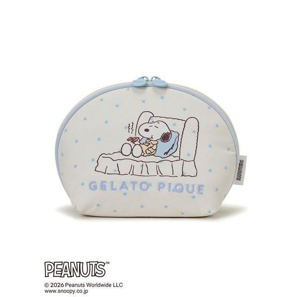 ZOZO問い合わせ番号:108041187ショップ:gelato pique，ジェラート　ピケブランド:gelato pique，ジェラートピケ商品名:「PEANUTS」半月型ポーチカテゴリ:財布/小物>ポーチブランド品番:PWGB2...