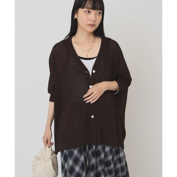 ZOZO問い合わせ番号:108076571ショップ:AMERICAN HOLIC，アメリカンホリックブランド:AMERICAN HOLIC，アメリカンホリック商品名:【接触冷感】ポンチョニットカーディガンカテゴリ:トップス>カーディガ...