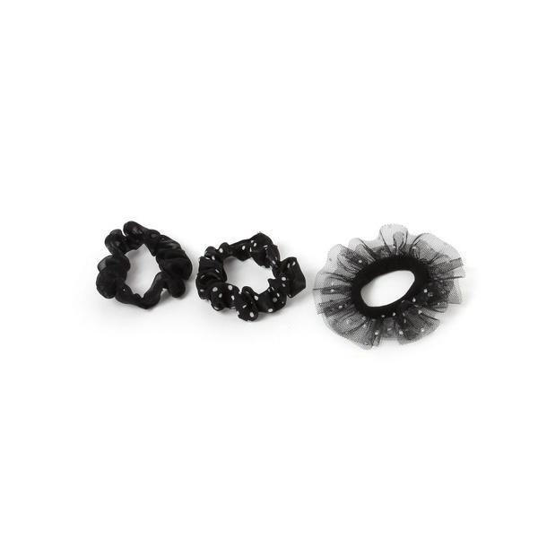 ZOZO問い合わせ番号:108111887ショップ:LAKOLE，ラコレブランド:LAKOLE，ラコレ商品名:ラメチュールシュシュ3点セット / 663661カテゴリ:ヘアアクセサリー>シュシュブランド品番:663661素材:ポリエス...
