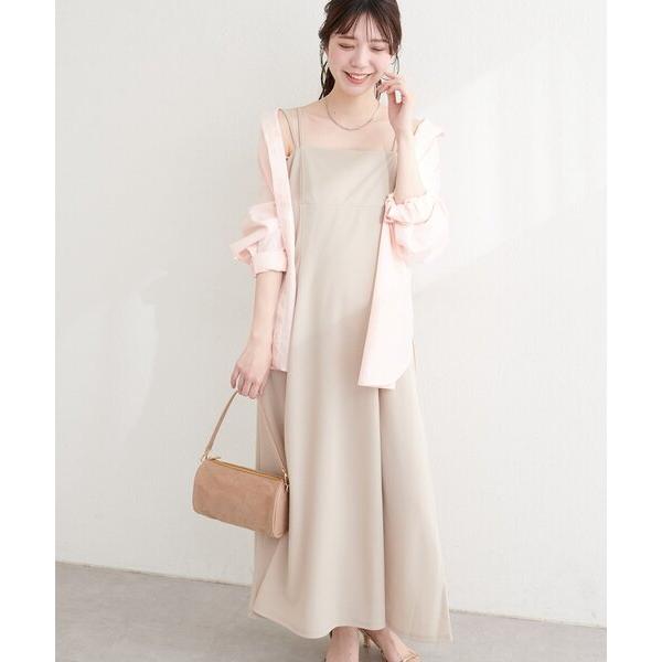 ZOZO問い合わせ番号:108112326ショップ:natural couture，ナチュラルクチュールブランド:natural couture，ナチュラルクチュール商品名:カットジョーゼットキャミワンピースカテゴリ:ワンピース/ドレス&g...