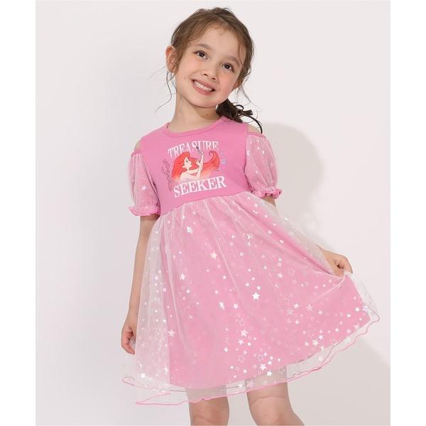 ZOZO問い合わせ番号:108113798ショップ:BABYDOLL，ベビードールブランド:Disney，ディズニー商品名:ディズニー プリンセス / オーロラ箔チュールワンピース 1889Kカテゴリ:ワンピース/ドレス>ワンピースブ...