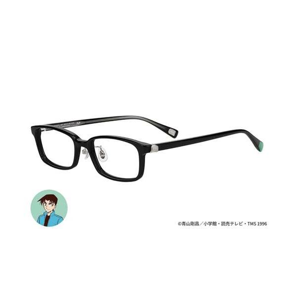 ZOZO問い合わせ番号:108152557ショップ:Zoff，ゾフブランド:Zoff，ゾフ商品名:Zoff | 名探偵コナン【服部平次モデル】スクエア型 メガネ｜横長 軽量 黒縁フレーム 眼鏡 伊達めがね 度付きレンズ交換 度あり 度なし ...