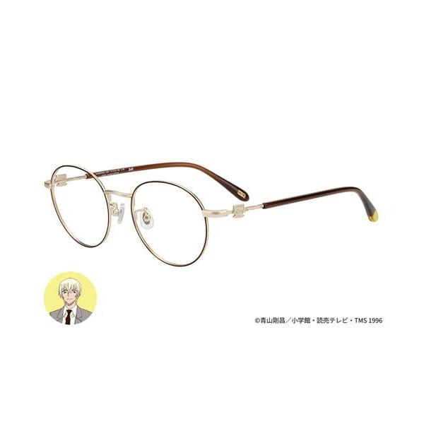 ZOZO問い合わせ番号:108152564ショップ:Zoff，ゾフブランド:Zoff，ゾフ商品名:Zoff | 名探偵コナン【安室透モデル】ボストン型 メガネ｜丸型 軽量 メタル 高級感 眼鏡 検眼調整 伊達メガネ 度付きレンズ交換 度あり...