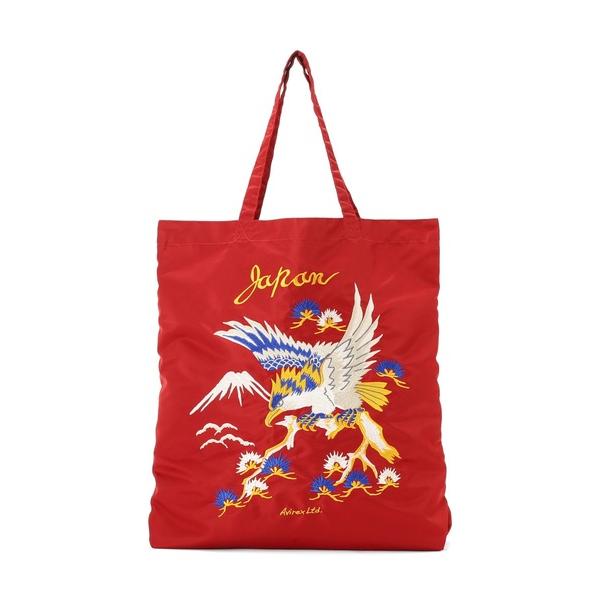 ZOZO問い合わせ番号:108152594ショップ:AVIREX，アヴィレックスブランド:AVIREX，アヴィレックス商品名:《WEB限定》NYLON TOTE BAG ”EAGLE” / ナイロン トートバッグ イーグル / AVIREX...