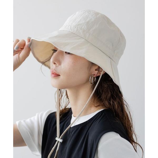 ZOZO問い合わせ番号:108152631ショップ:FELISSIMO，フェリシモブランド:フェリシモMama，フェリシモママ商品名:Ｍｏｒｅｄｄｅ　ＵＶカット＆撥水加工　持ち運びがらくちんなつば広ブリムハットカテゴリ:帽子>ハットブ...