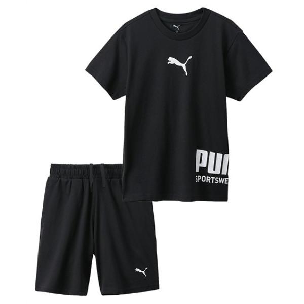 『タイムセール実施中』ZOZO問い合わせ番号:108154353ショップ:nissen，ニッセンブランド:PUMA，プーマ，QUNTSTYLE，キュントスタイル商品名:「PUMA」半袖Ｔシャツ＆ショートパンツセットカテゴリ:トップス>...
