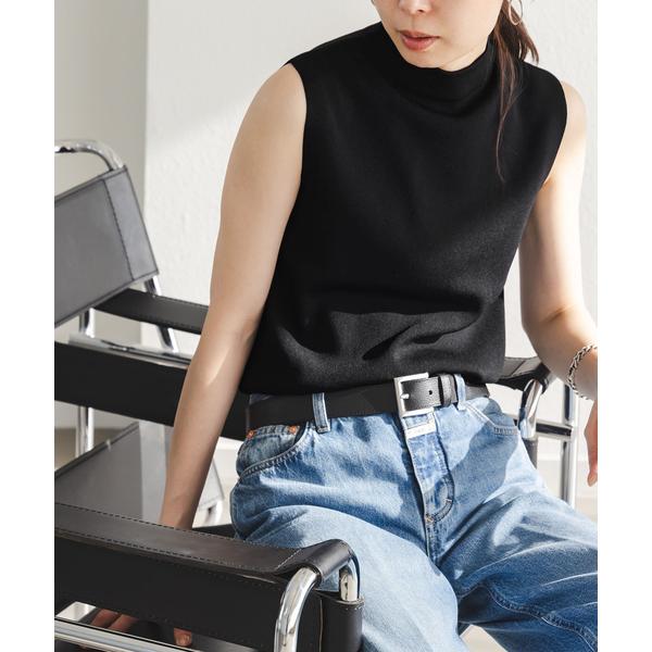 ZOZO問い合わせ番号:108154405ショップ:Spick &amp; Span，スピック アンド スパンブランド:NOBLE，ノーブル商品名:《追加》【洗える】ボトルネックスリーブレスニット2カテゴリ:トップス>ニット/セーター...