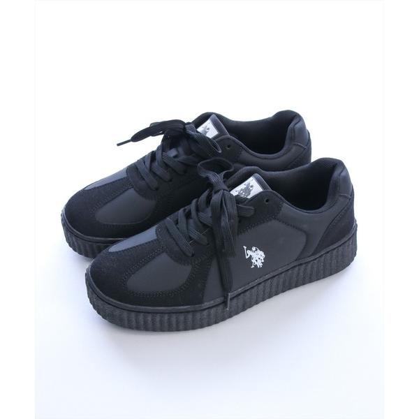 ZOZO問い合わせ番号:108154746ショップ:clear，クリアブランド:U.S. POLO ASSN.，ユーエスポロアッスン，clear，クリア商品名:【U.S. POLO ASSN.】clear 別注 厚底スニーカーカテゴリ:シュ...
