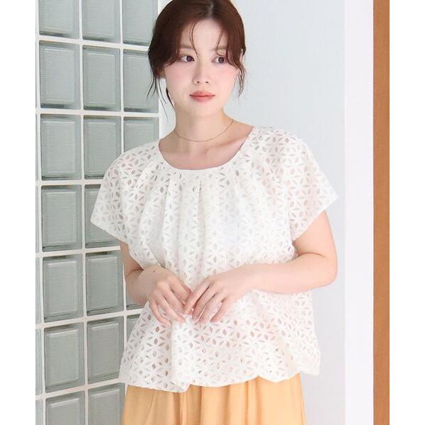 ZOZO問い合わせ番号:108190198ショップ:le.coeur blanc，ルクールブランブランド:le.coeur blanc，ルクールブラン商品名:TORRAZZO DONNA別注レースバルーンブラウスカテゴリ:トップス>シ...
