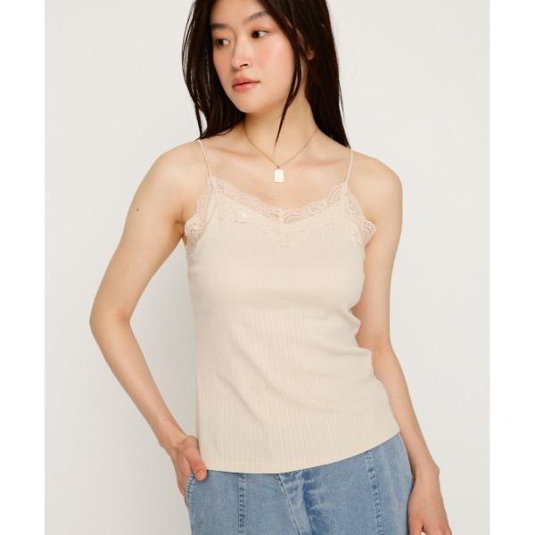 ZOZO問い合わせ番号:108191019ショップ:SLY，スライブランド:SLY，スライ商品名:LACE TRIM CUP IN CAMI レーストリムカップインキャミ 夏服カテゴリ:トップス>キャミソールブランド品番:030JS4...