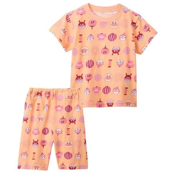 ※このアイテムは返品・交換対象外商品です。ZOZO問い合わせ番号:108192297ショップ:nissen，ニッセンブランド:QUNTSTYLE，キュントスタイル商品名:【アンパンマン】和柄総柄半袖パジャマ＜綿100％＞カテゴリ:ママ＆ベビ...