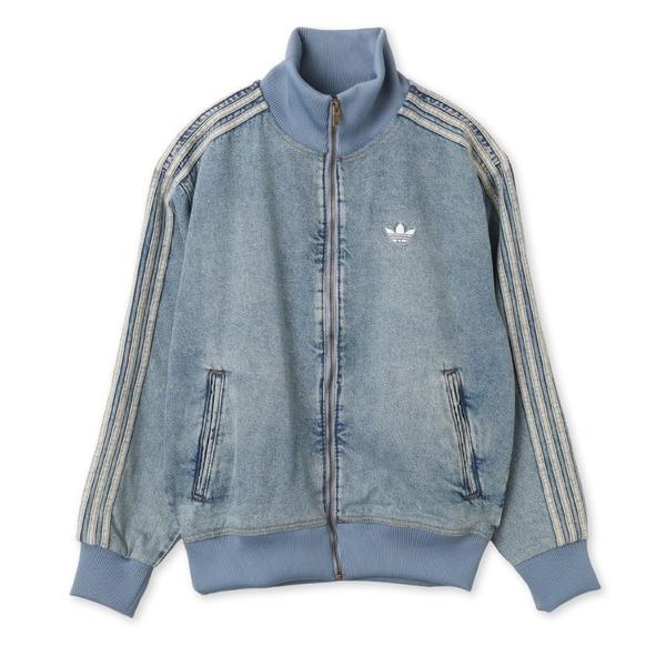 ZOZO問い合わせ番号:108192333ショップ:atmos pink，アトモスピンクブランド:adidas，アディダス商品名:adidas FIREBIRD ADICOLOR DENIM TRACK TOP / アディダス ファイヤーバ...
