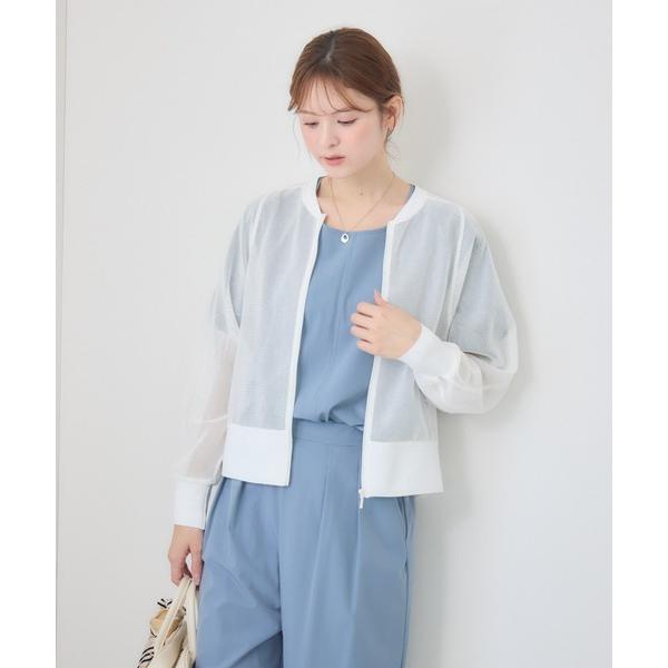 ZOZO問い合わせ番号:108193337ショップ:Paradise Picnic，パラダイス ピクニックブランド:KATHARINE ROSS，キャサリンロス商品名:メッシュブルゾンカテゴリ:ジャケット/アウター>ブルゾンブランド品...