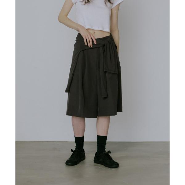 ZOZO問い合わせ番号:108193575ショップ:YARD PLUS/AUNT MARIE'S，ヤードプリュス/アントマリーズブランド:lit，リット，a lit r，ア リトル商品名:Double Tuck Half Pantsカテゴリ...