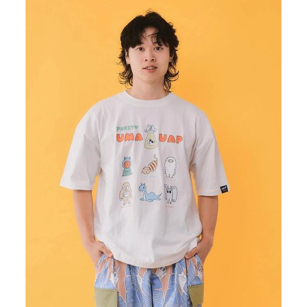 ZOZO問い合わせ番号:108193635ショップ:ScoLar，スカラーブランド:ScoLar Parity，スカラーパリティ商品名:362117：UMA・UAP集合柄Tシャツカテゴリ:トップス>Tシャツ/カットソーブランド品番:3...
