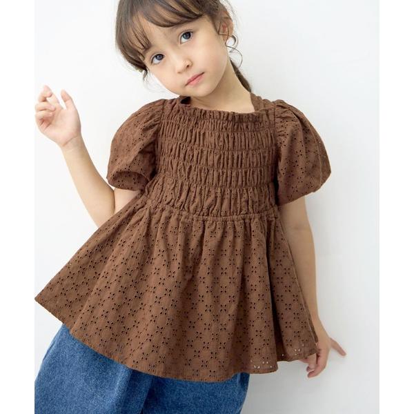 『タイムセール実施中』ZOZO問い合わせ番号:108193728ショップ:cross marche，クロスマルシェブランド:Piet，ピエット商品名:【綿100%】胸ギャザーレースブラウスカテゴリ:トップス>シャツ/ブラウスブランド品...