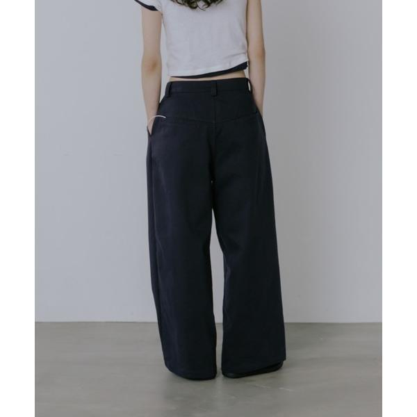ZOZO問い合わせ番号:108194457ショップ:YARD PLUS/AUNT MARIE'S，ヤードプリュス/アントマリーズブランド:lit，リット，a lit r，ア リトル商品名:Twill Wide Pantsカテゴリ:パンツ&g...