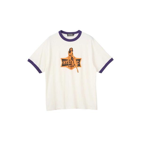 ZOZO問い合わせ番号:108194731ショップ:HYSTERIC GLAMOUR，ヒステリックグラマーブランド:HYSTERIC GLAMOUR，ヒステリックグラマー商品名:ELECTRIC LADY Tシャツカテゴリ:トップス>...
