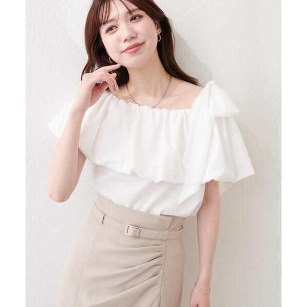 ZOZO問い合わせ番号:108195143ショップ:natural couture，ナチュラルクチュールブランド:natural couture，ナチュラルクチュール商品名:〈mizukoto〉マルチWAYオフショルバルーンTOPSカテゴリ...