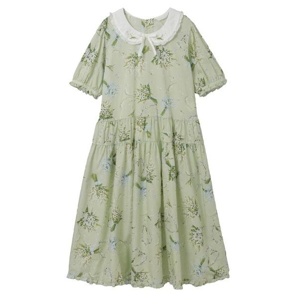 ZOZO問い合わせ番号:108195589ショップ:PINK HOUSE，ピンクハウスブランド:PINK HOUSE，ピンクハウス商品名:スプリンクルポジープリントミディワンピースカテゴリ:ワンピース/ドレス>ワンピースブランド品番:...