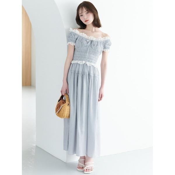 ZOZO問い合わせ番号:108230842ショップ:SNIDEL，スナイデルブランド:SNIDEL，スナイデル商品名:コットンオフショルロングワンピースカテゴリ:ワンピース/ドレス>ワンピースブランド品番:SWFO264011素材:表...