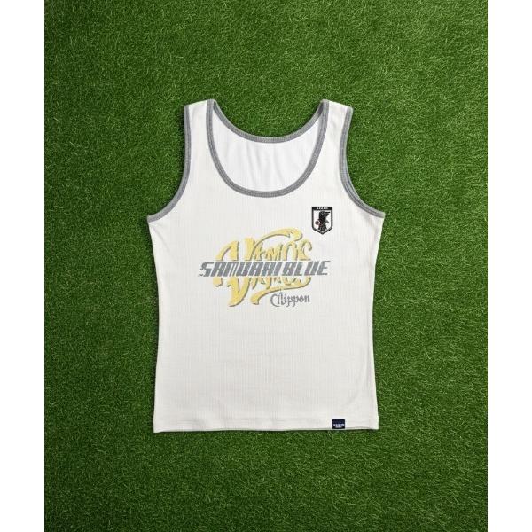 ZOZO問い合わせ番号:108231815ショップ:JFA STORE，ジェイエフエーストアブランド:JFA STORE，ジェイエフエーストア商品名:【JFA STORE】 タンクトップ SAMURAI BLUE ロゴプリント リブリンガー...