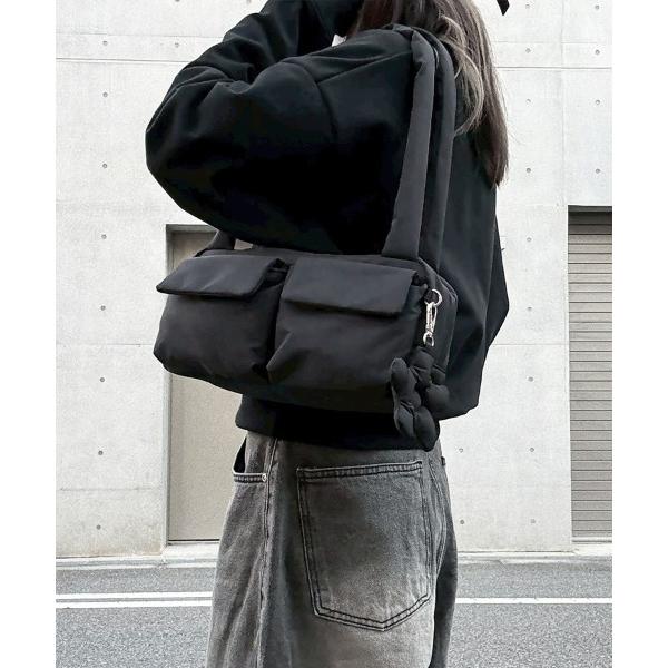 ZOZO問い合わせ番号:108232146ショップ:ENAF，エナフブランド:YACA，ヤーカ商品名:Padding Shoulder Bag/パディングショルダーバッグカテゴリ:バッグ>ショルダーバッグブランド品番:YA-1082素...