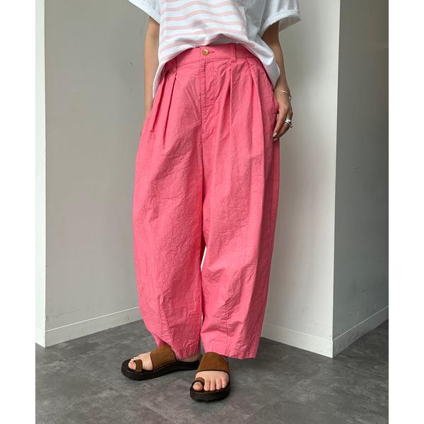 ZOZO問い合わせ番号:108233378ショップ:JOURNAL STANDARD，ジャーナルスタンダードブランド:JOURNAL STANDARD LUXE，ジャーナルスタンダード　ラックス商品名:ダウンプルーフ タックカーブパンツカテ...