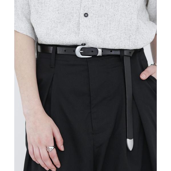 ZOZO問い合わせ番号:108234626ショップ:LILL，リルブランド:SOCCE，ソーシー商品名:カウレザーナローロングベルトカテゴリ:ファッション雑貨>ベルトブランド品番:soc260216素材:牛革カラー:ブラックサイズ:F...