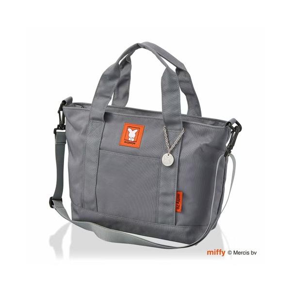 ZOZO問い合わせ番号:108272956ショップ:hopely，ホープリーブランド:Miffy， ミッフィー，SPECIAL PRODUCT DESIGN，スペシャルプロダクトデザイン商品名:ミッフィー 横型トートバッグ グレーナインチェ...