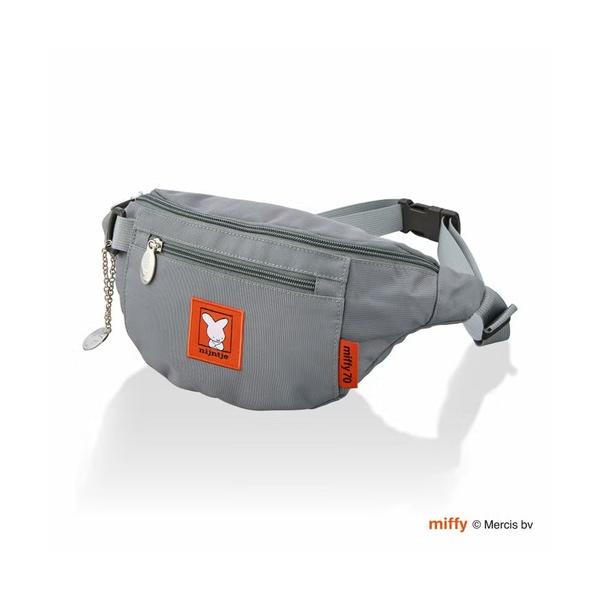 ZOZO問い合わせ番号:108272958ショップ:hopely，ホープリーブランド:Miffy， ミッフィー，SPECIAL PRODUCT DESIGN，スペシャルプロダクトデザイン商品名:ミッフィー ウエストバッグ グレーナインチェ ...